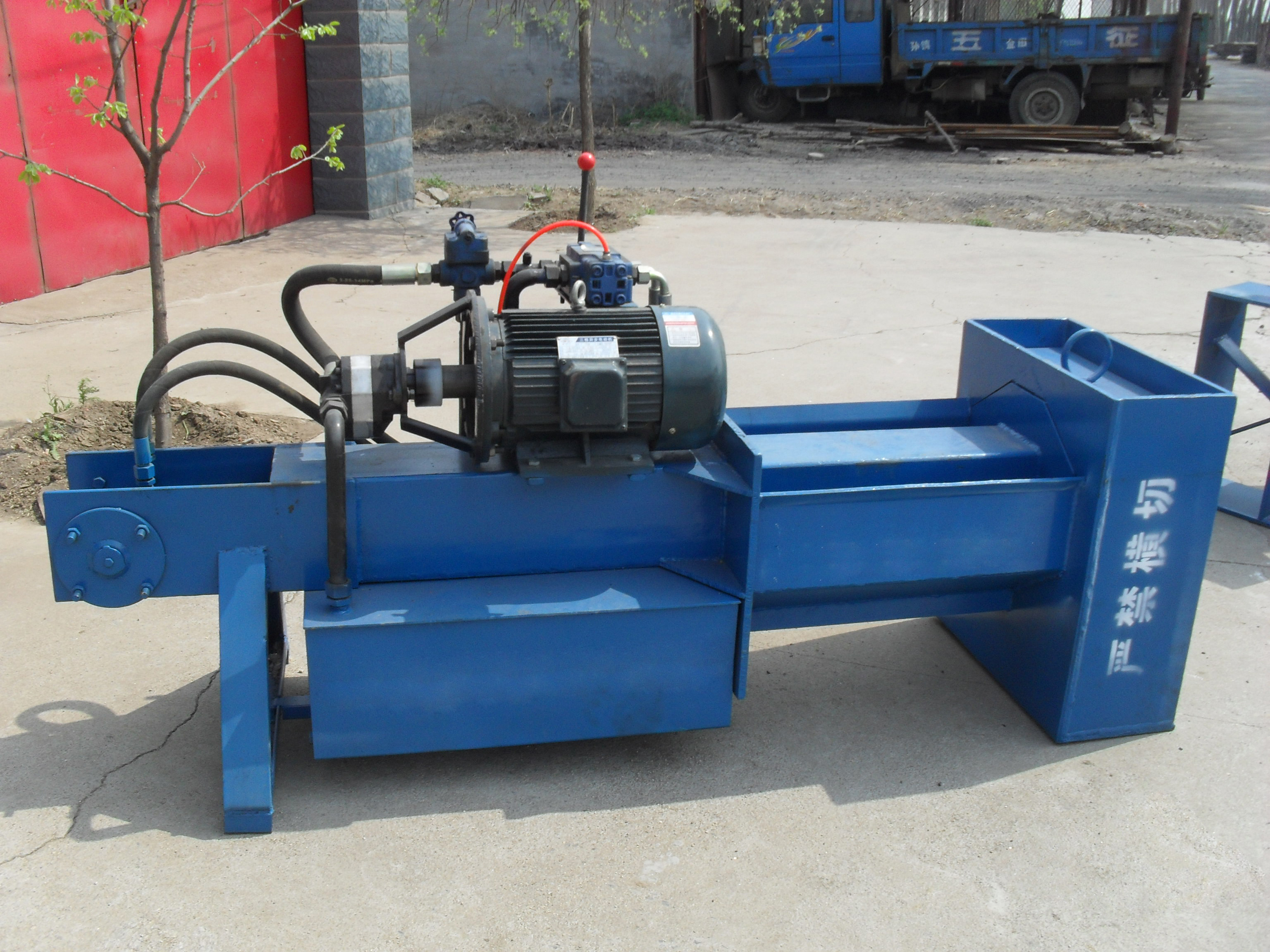 卧式劈木机 小型电动劈木机 液压劈柴机 - 机械设备批发网